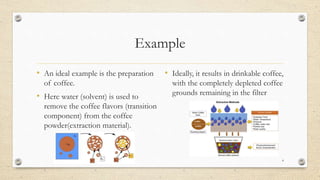 Solid liquid extraction | PPTX