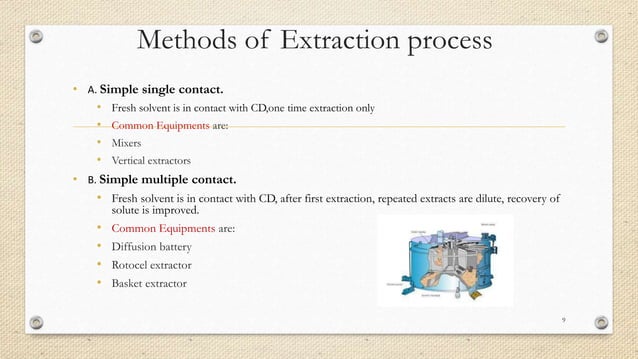 Solid liquid extraction | PPTX