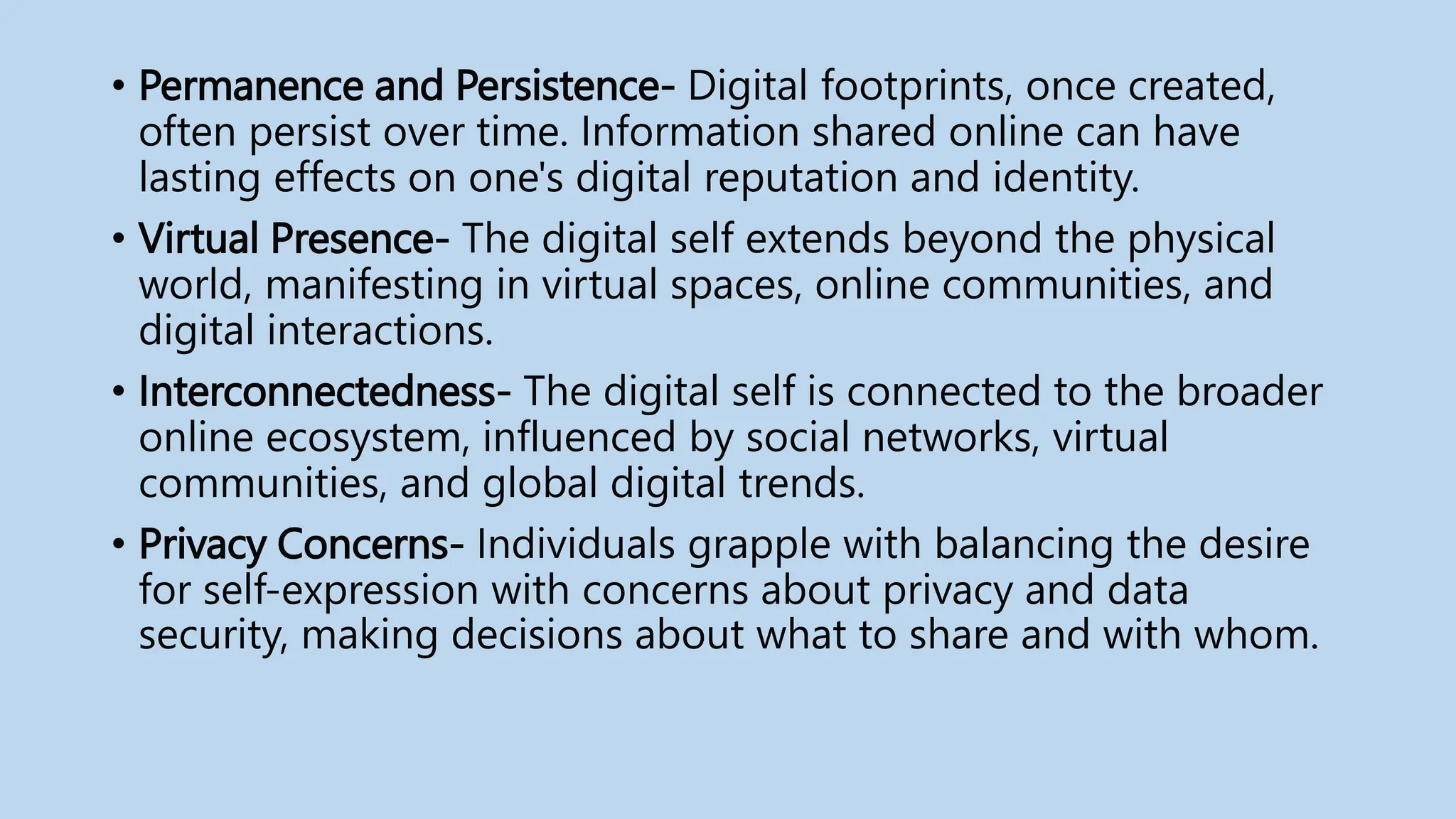 About Digital Self in the Subject of understanding the Self | PPTX