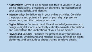 About Digital Self in the Subject of understanding the Self | PPTX