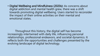 About Digital Self in the Subject of understanding the Self | PPTX