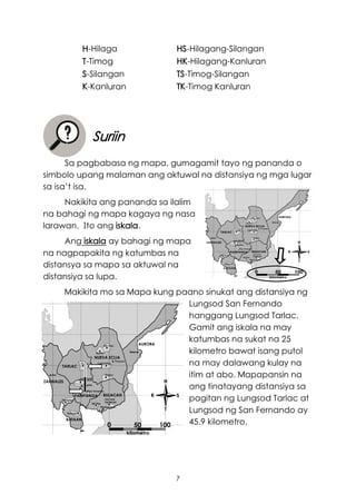 Kinalalagyan ng mga Lalawigan sa Rehiyon Batay sa Direksiyon | PDF