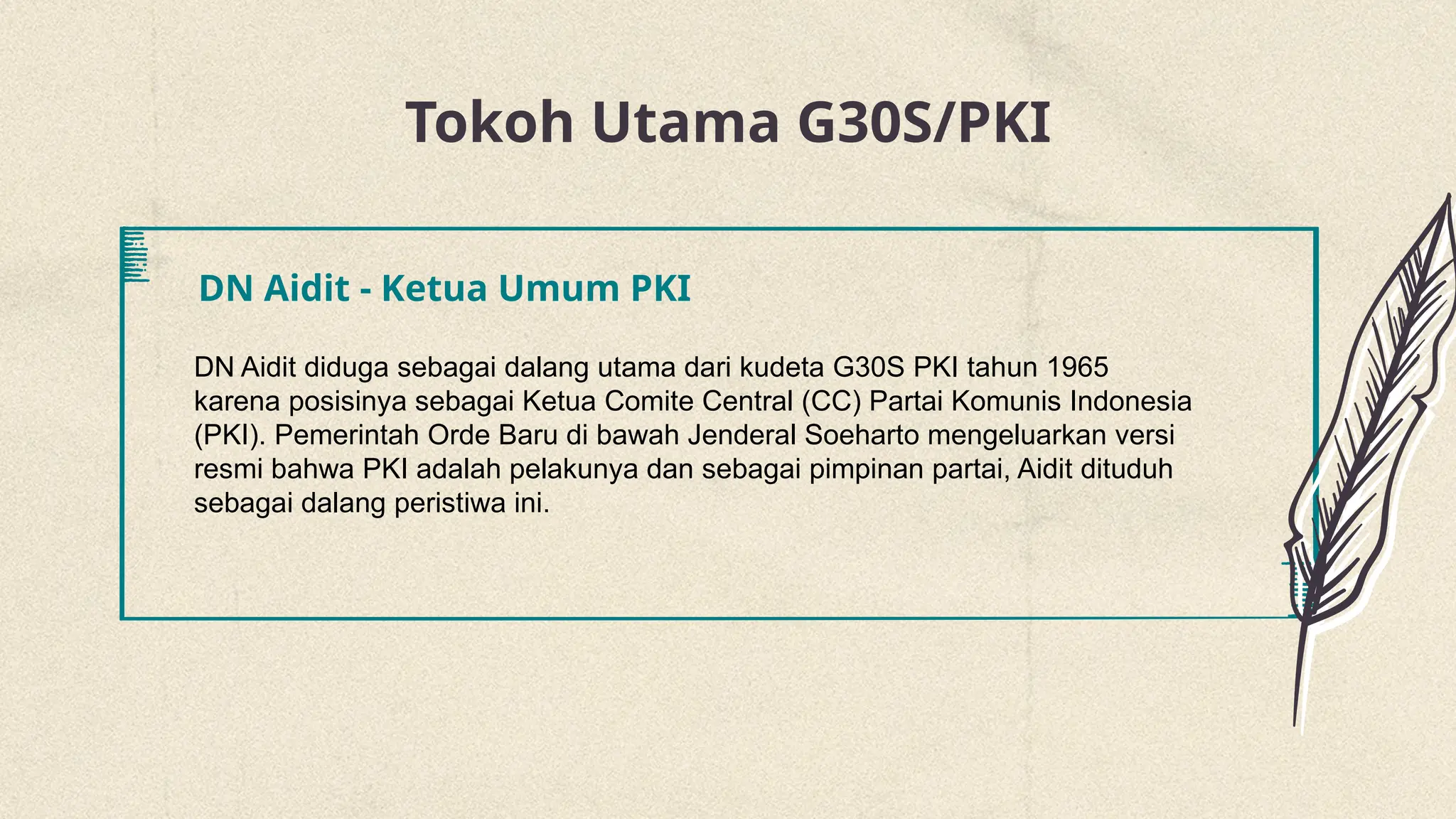 G30SPKI Sejarah. sejarah indonesia kelas 12 | PPTX