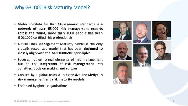 G31000 Risk Management Maturity Model | PPTX | Business Accounting ...