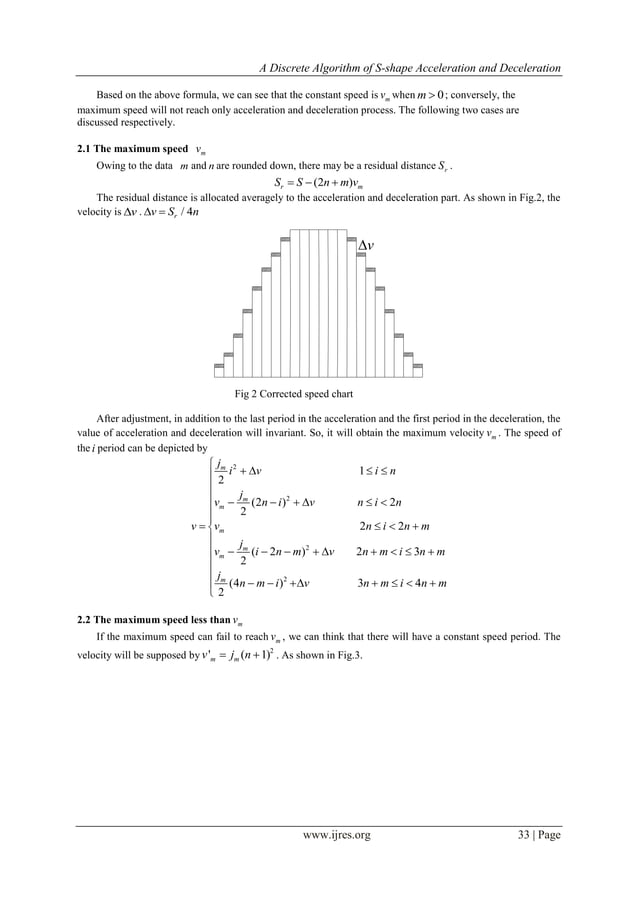 A Discrete Algorithm Of S Shape Acceleration And Deceleration Pdf