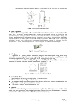 Automation of Material Handling: Design & Analysis of Bucket System on ...