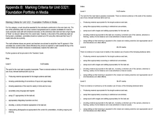 G321 mark scheme | PPTX