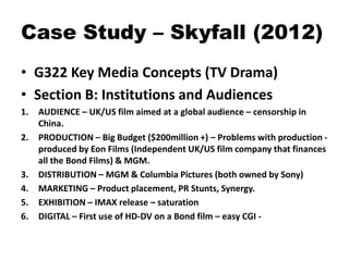 G322casestudy skyfall | PPT