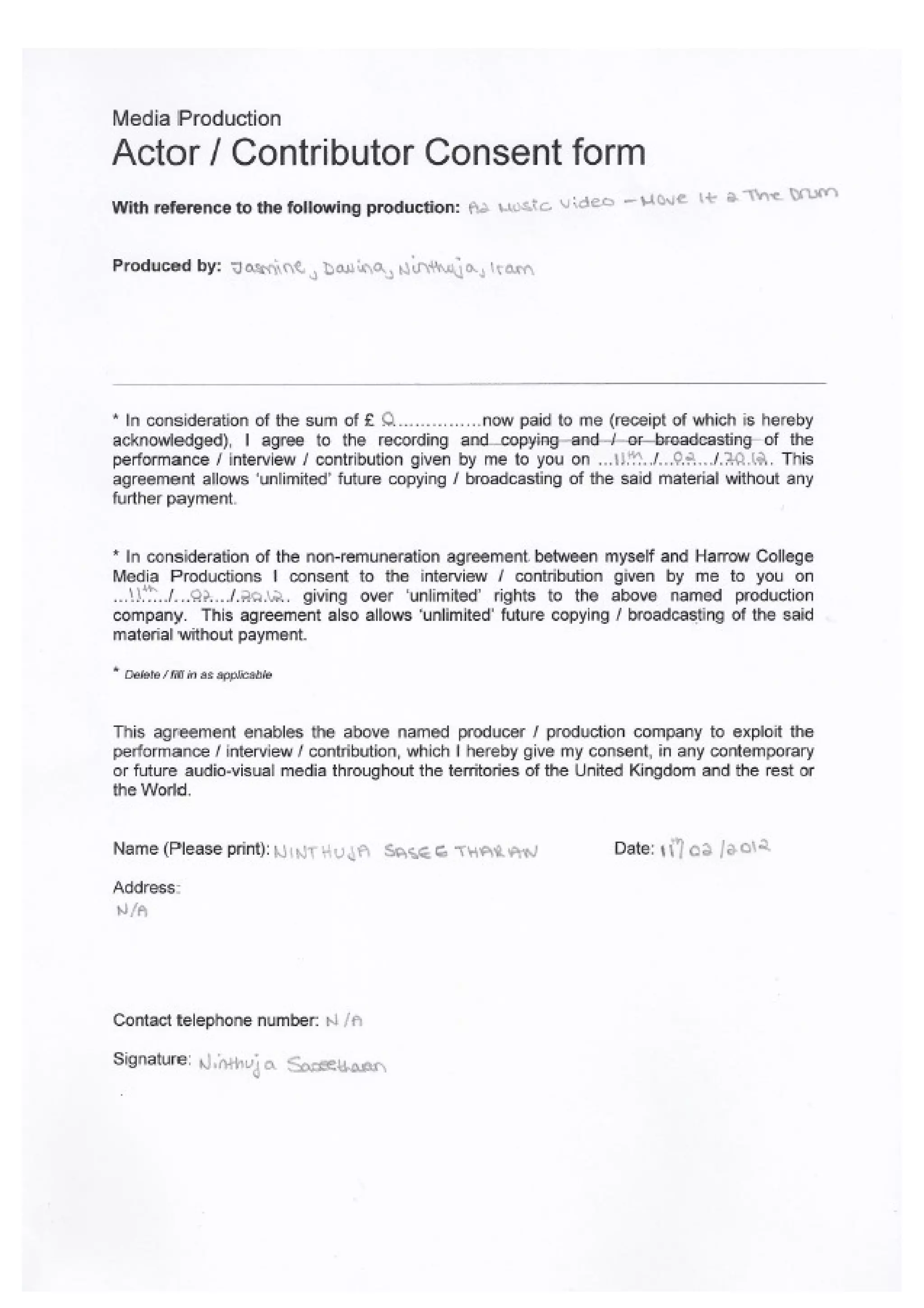 G324 guidelines misc prod paperwork | PDF