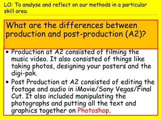 G325 1a Post Production | PPT
