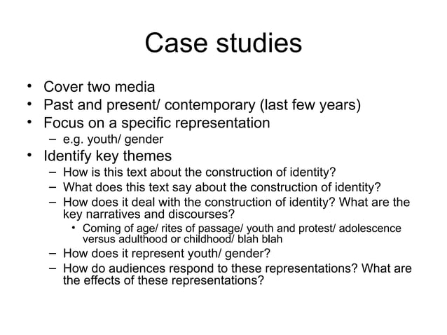 G325 b media theory and theorists_sectionb- | PPT