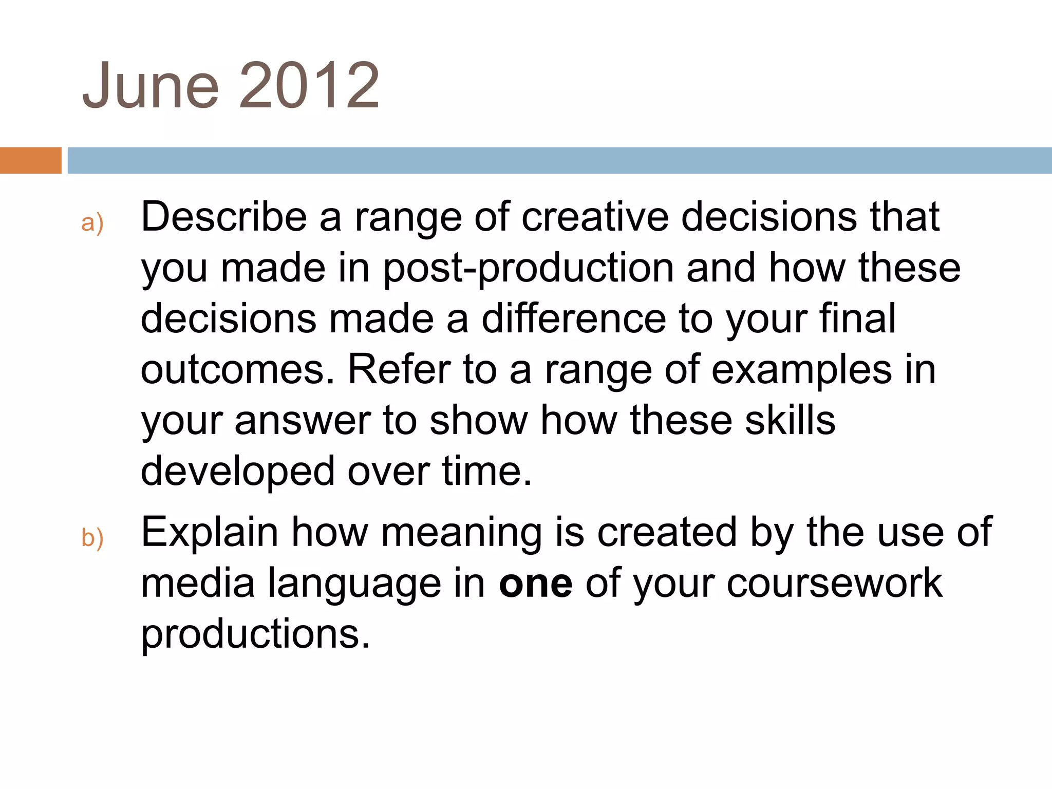 G325 revision preparation | PPTX