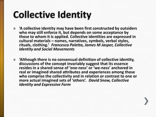 G325 sec. b colletive identity l3 blog | PDF