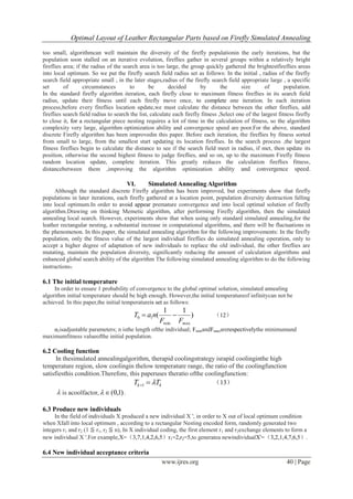 Optimal Layout of Leather Rectangular Parts based on Firefly Simulated Annealing Algorithm | PDF