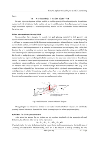 General stiffness model for five-axis CNC machining | PDF