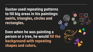 Gustav Klimt - An Austrian Painter (Grade 3 Arts Lesson & Activity ...
