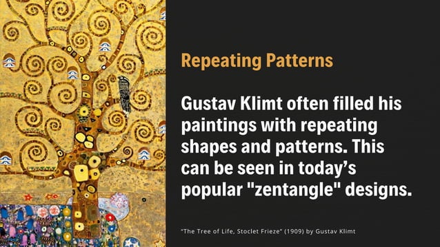 Gustav Klimt - An Austrian Painter (Grade 3 Arts Lesson & Activity ...