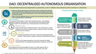 G3 DAO ETTA Mid Term.pptx Decentralised Autonomous Organisation | PPTX ...