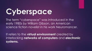 G3 Ethical Issues in Cyberspace_Special Topics in TLE.pptx