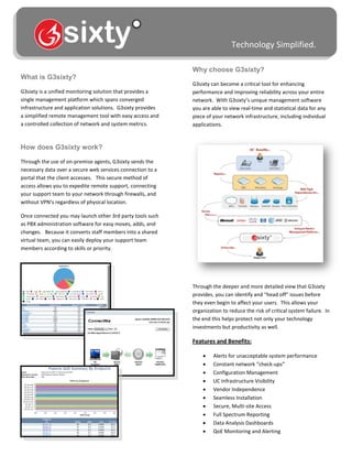 G3sixty Overview | PDF