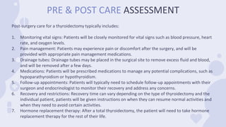 THYROIDECTOMY NOTES SLIDES FOR NURSING STUDENT | PDF