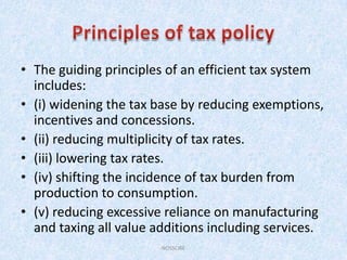 FISCAL SECTOR OF PAKISTAN | PPTX | Business Accounting & Finance | Business