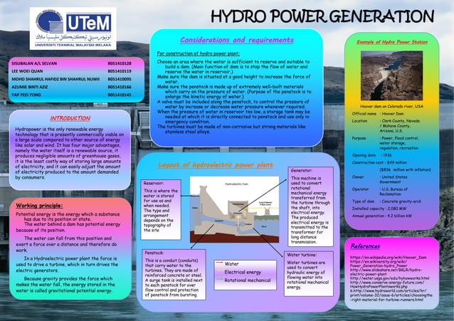 HYDRO POWER GENERATION | PPT