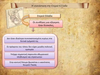 Η επανάσταση στη Στερεά Ελλάδα | PPT