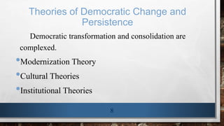 Democratic change | PPTX