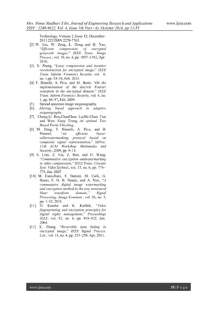 Scalable Image Encryption Based Lossless Image Compression | PDF