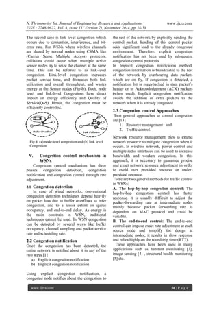 A Review on Congestion control Mechanisms in Wireless Sensor Networks | PDF | Internet of Things ...