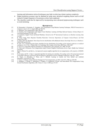 Text Classification using Support Vector Machine | PDF