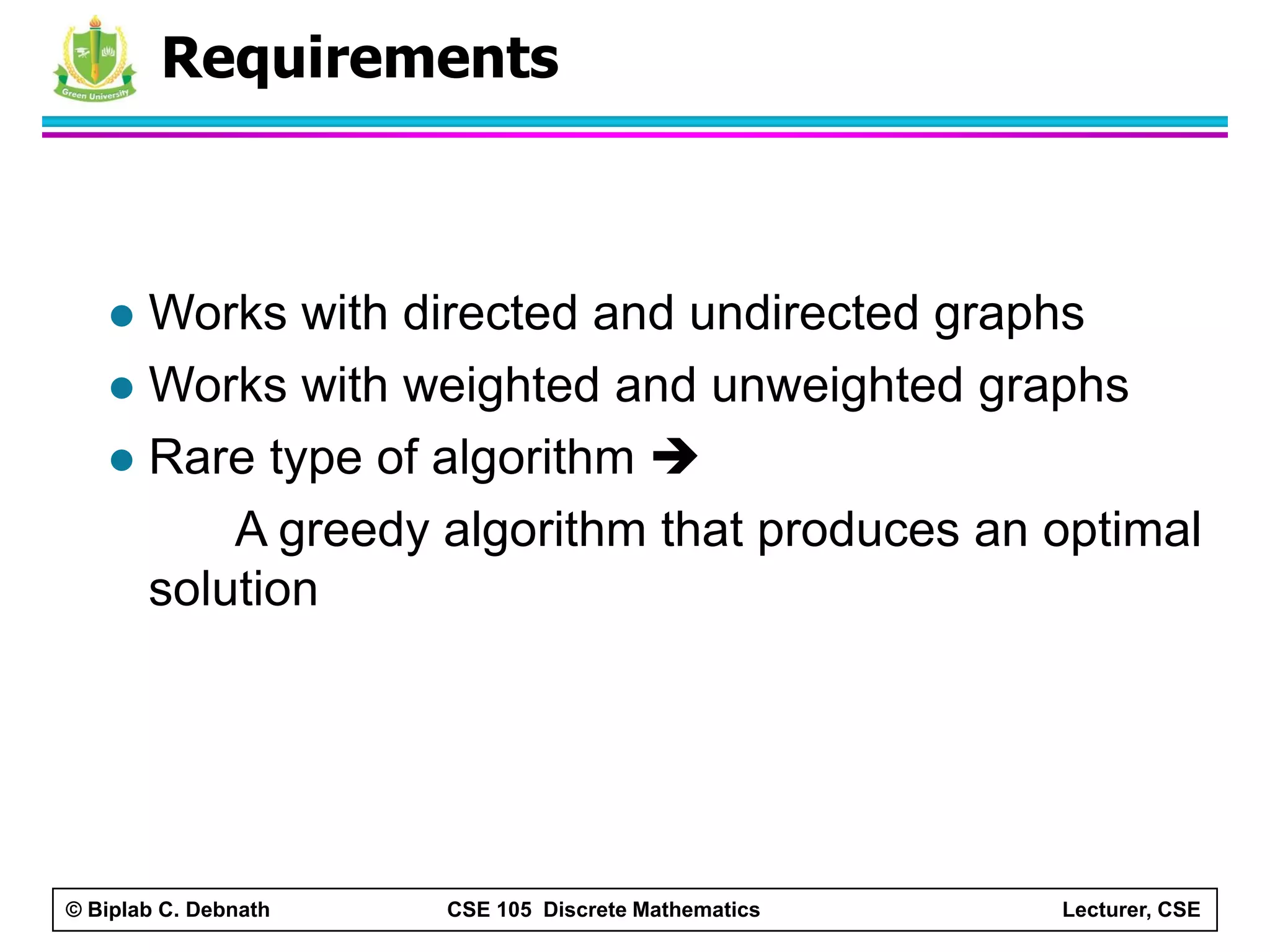 Graph theory discrete mathmatics | PDF