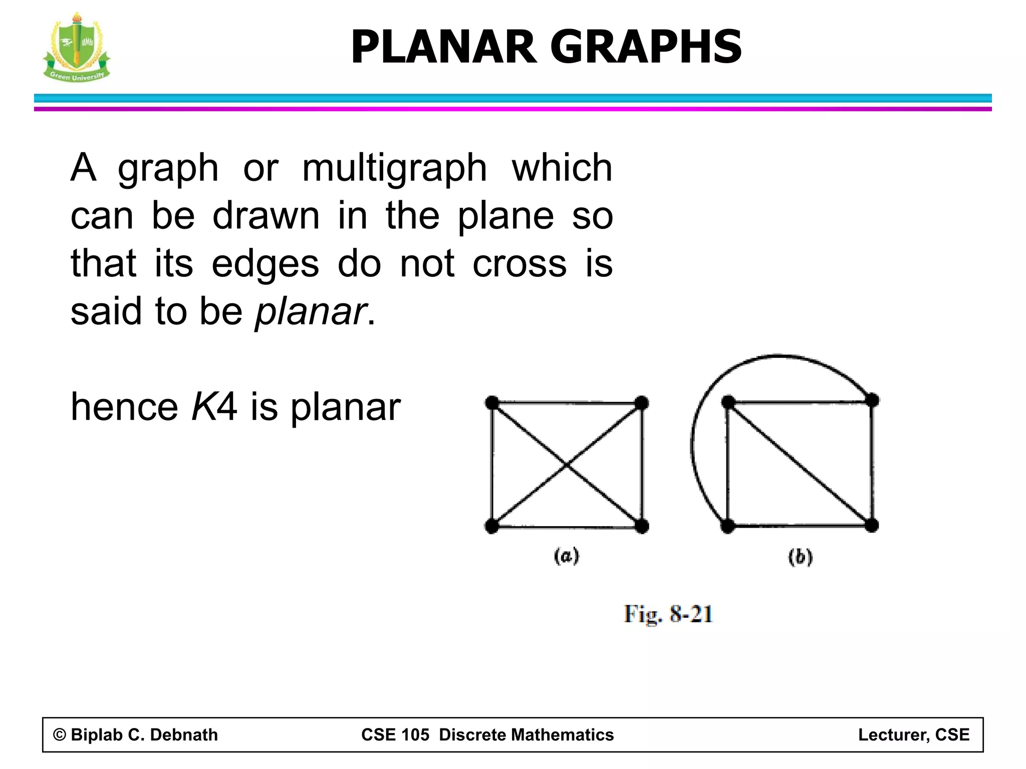 Graph theory discrete mathmatics | PDF
