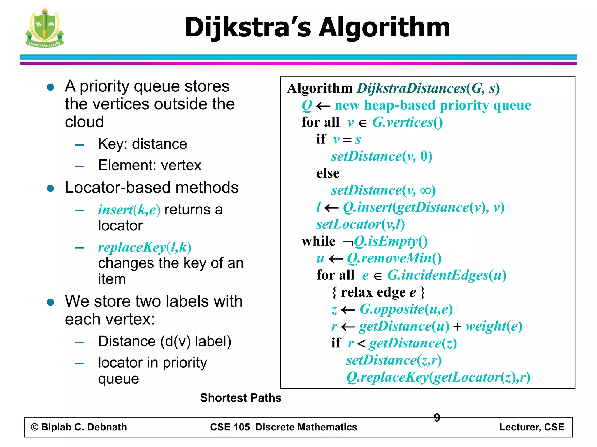 Graph theory discrete mathmatics | PDF