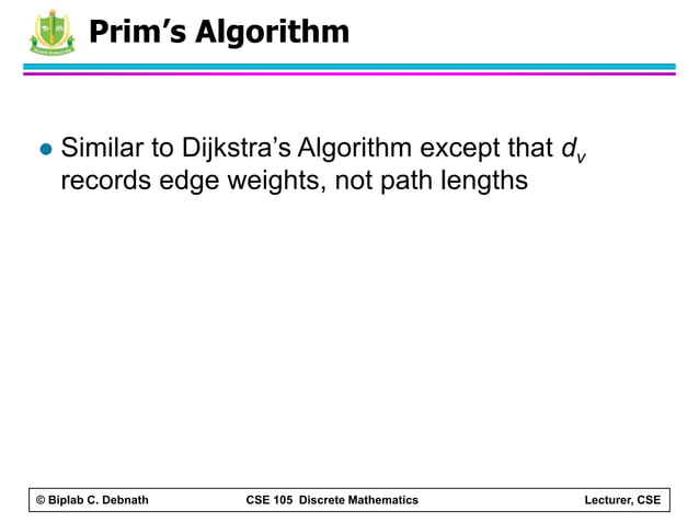 Graph theory discrete mathmatics | PDF