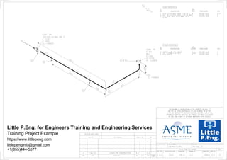 Piping design Training Project Example ISOs | PDF
