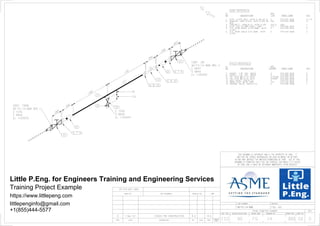 Piping design Training Project Example ISOs | PDF