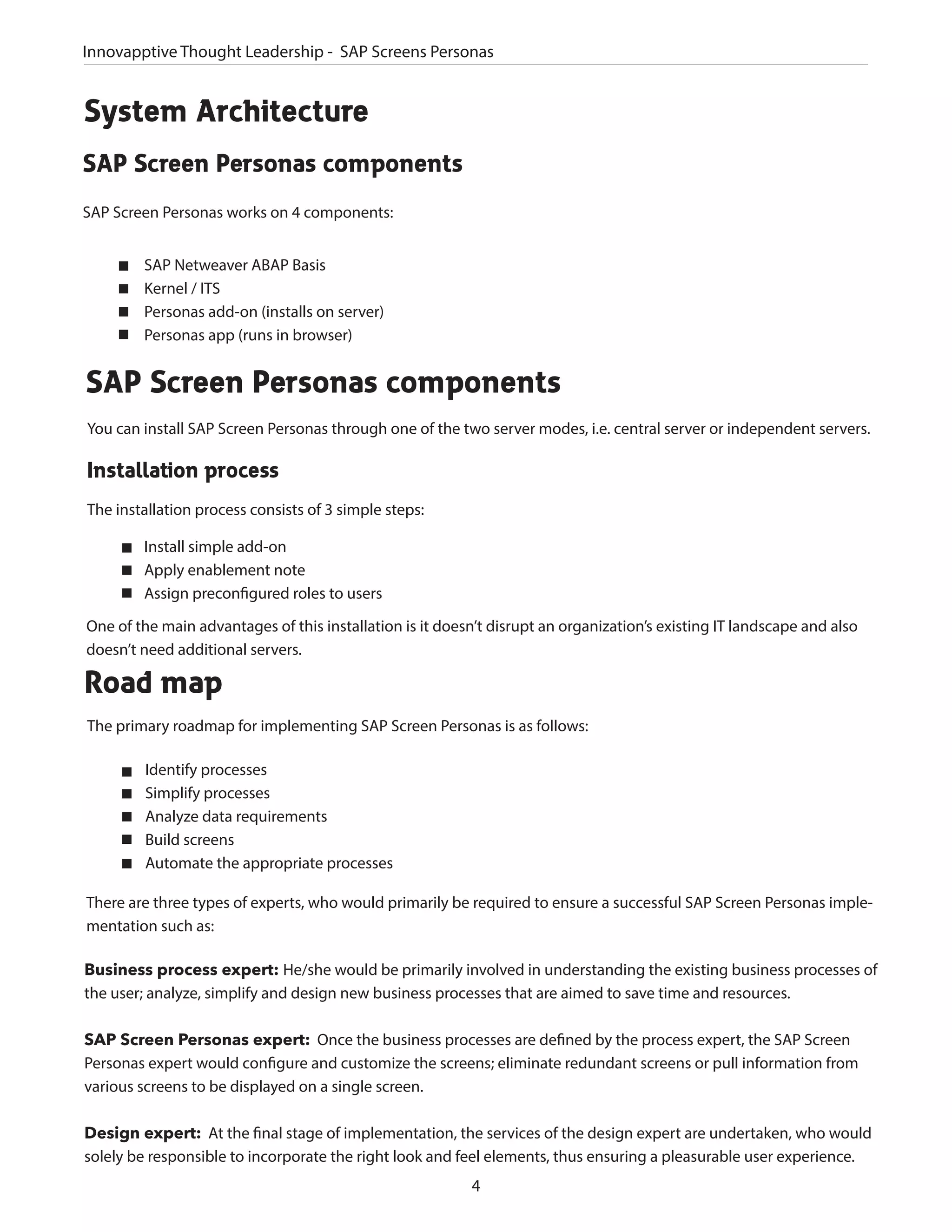 SAP Screen Personas – Provide the right information to the right users ...