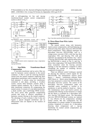 Current Compensation with Reduced Rating VSC and A ZIG –ZAG Transformer an A Three Phase Four ...
