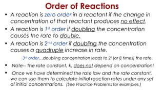 Chemical kinetics | PPT