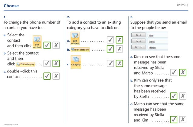 G4 computer grade 4 module test booklet_keys | PDF