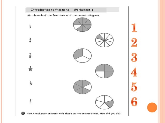 Fractions lesson 1 | PPT