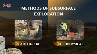 Comprehensive Geological and Geophysical Investigation Methods in Civil ...