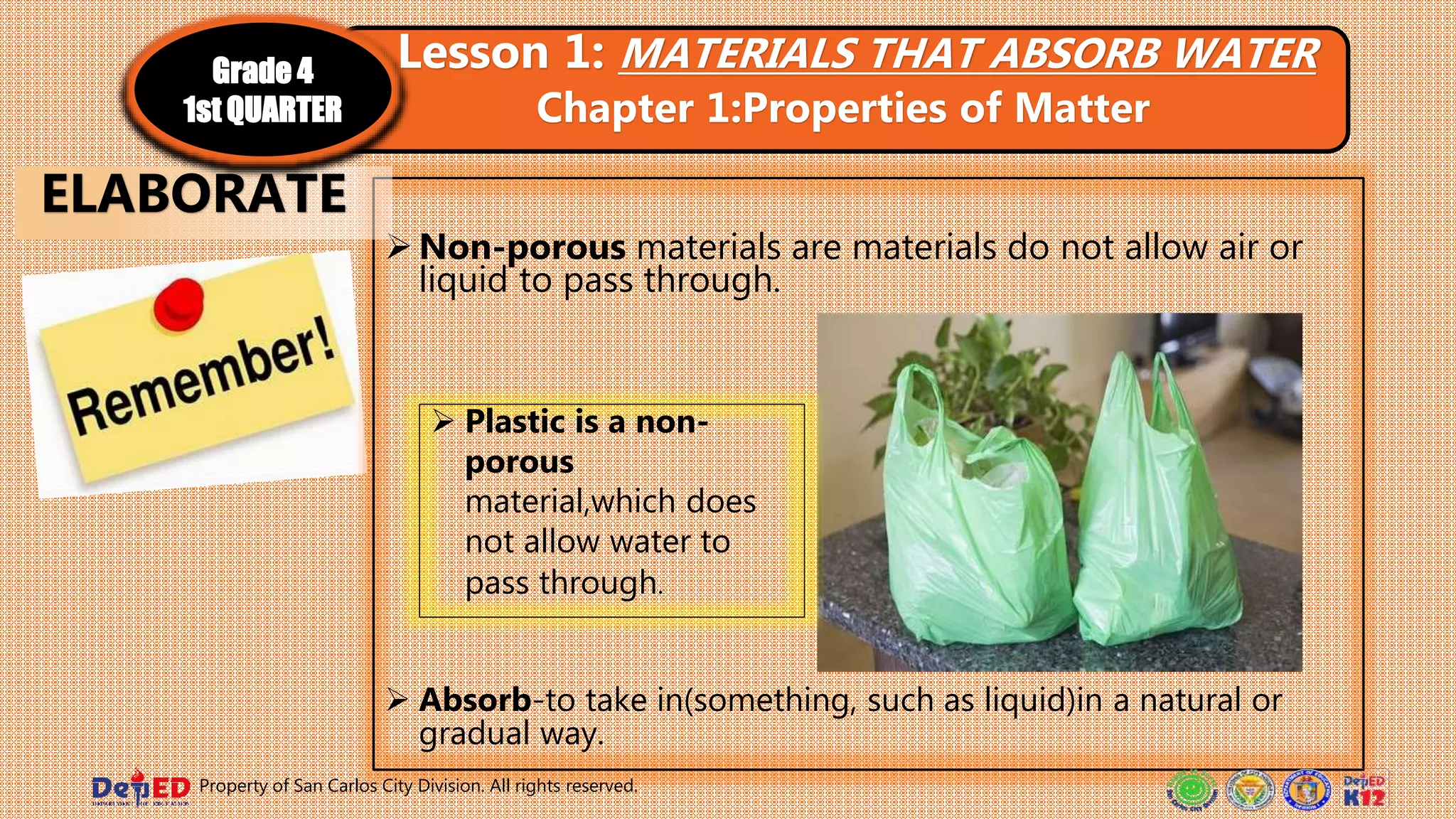 Science Grade 4 Lesson 1 Day 1 to 2 | PPTX