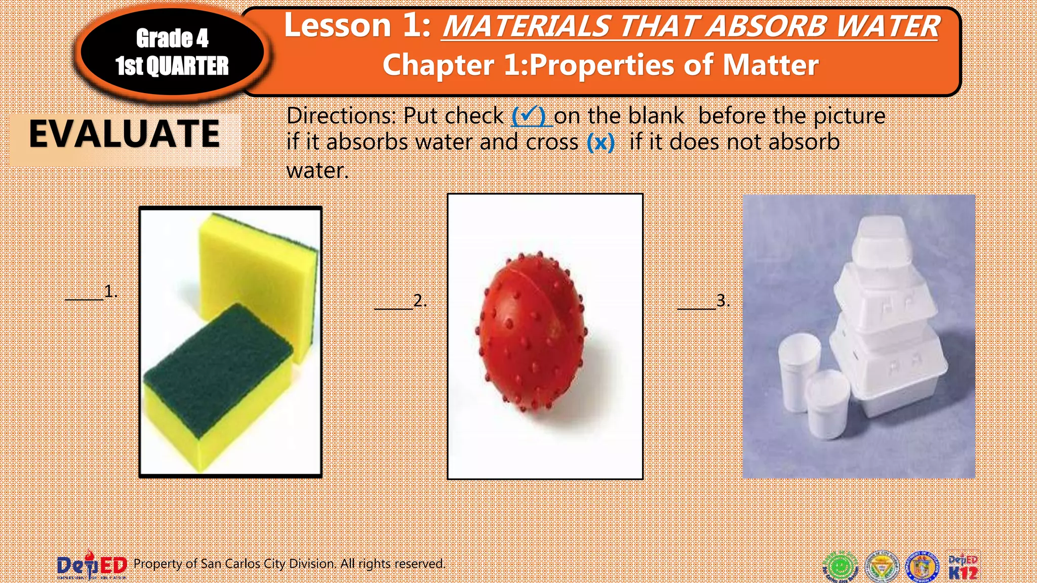 Science Grade 4 Lesson 1 Day 1 to 2 | PPTX