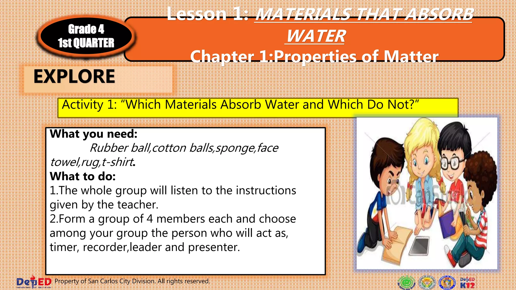 Science Grade 4 Lesson 1 Day 1 to 2 | PPTX