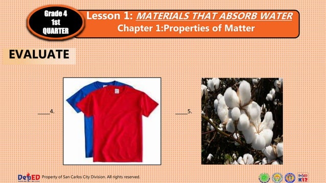 Science Grade 4 Lesson 1 Day 1 to 2 | PPTX