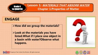 Science Grade 4 Lesson 1 Day 1 to 2 | PPTX