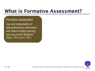 Games as Formative Assessment Environments | PPT
